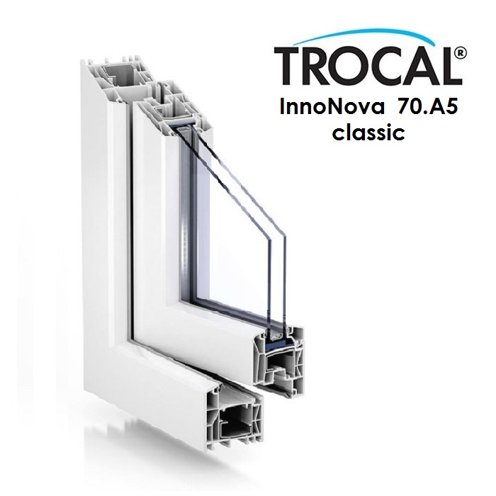 Oikiacenter – PVC ΑΝΟΙΓΟΜΕΝΟ TROCAL INNONOVA 70.A5 CLASSIC